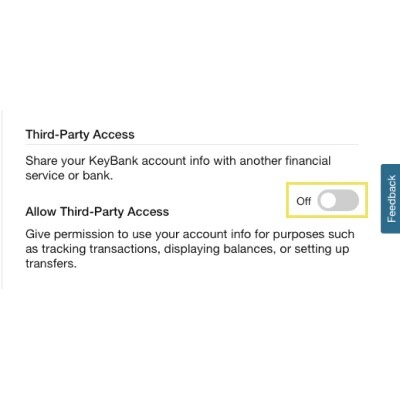 Key Bank Account Verification